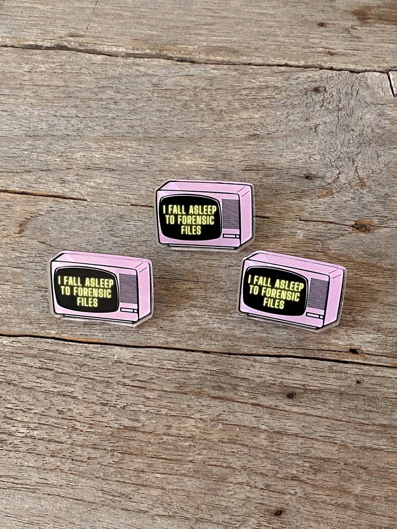 Crime Junkie True Crime Aesthetic Enamel Pin True Crime Gifts | Etsy