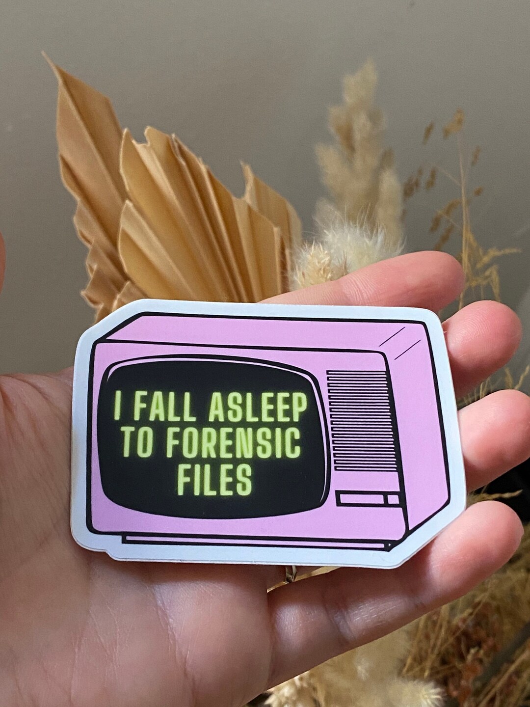 Forensic Files, True Crime Sticker, Crime Junkie, SSDGM, True Crime Fan ...