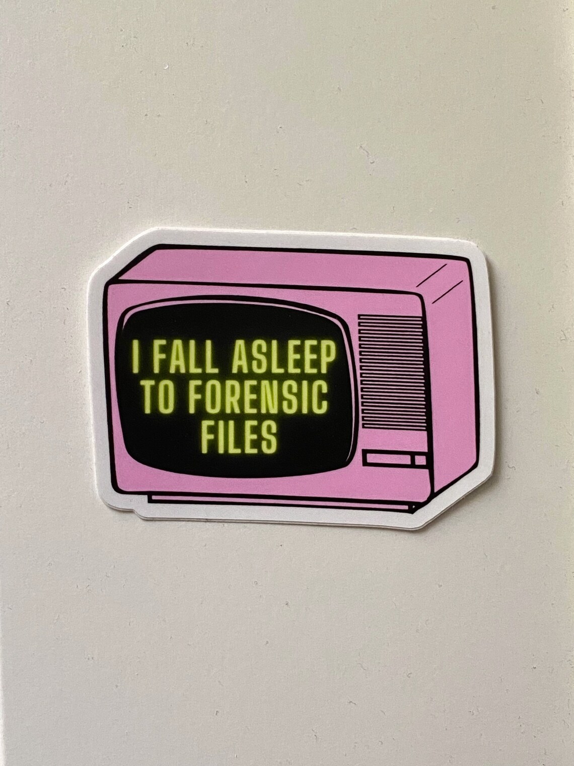 Forensic Files True Crime Sticker Crime Junkie SSDGM True - Etsy