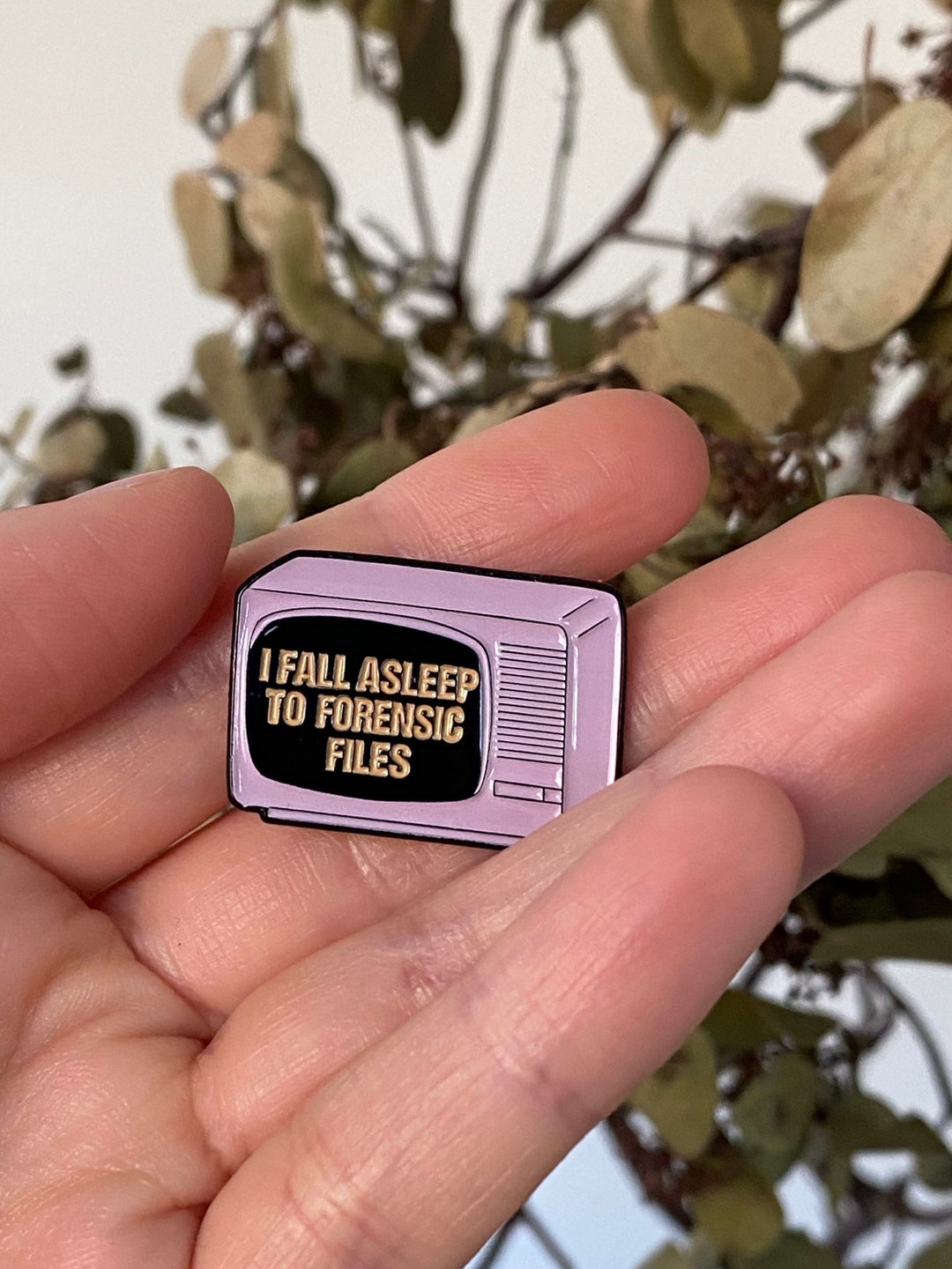 Crime Junkie True Crime Aesthetic Enamel Pin True Crime Gifts Horror ...