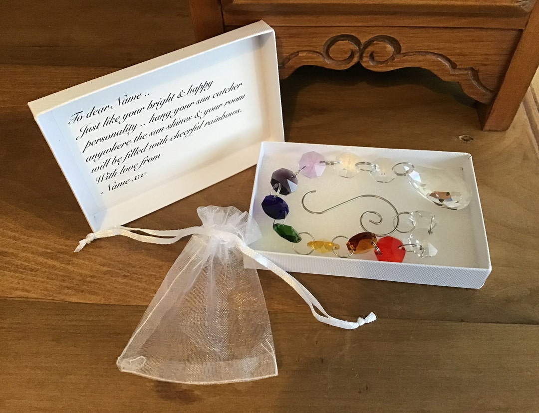 Mum Sister Special Friend Colleague Gift Rainbow Sun Catcher Uplifting ...