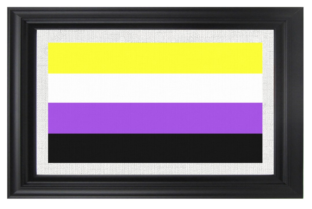 Non-binary Pride Flag Digital Cross Stitch Pattern - Etsy