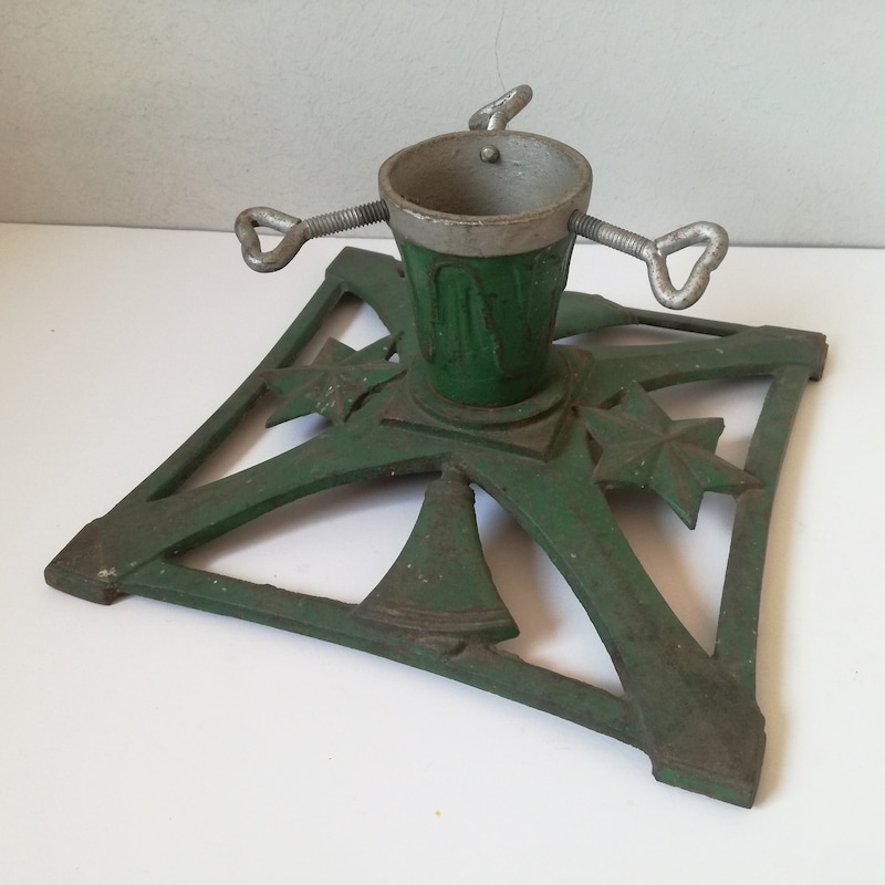 Cast Iron Tree Stand - Etsy