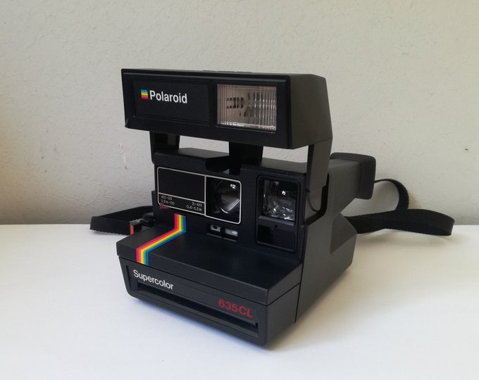 Polaroid 635 CL Supercolor Instant Camera / Vintage Polaroid 600 Camera ...