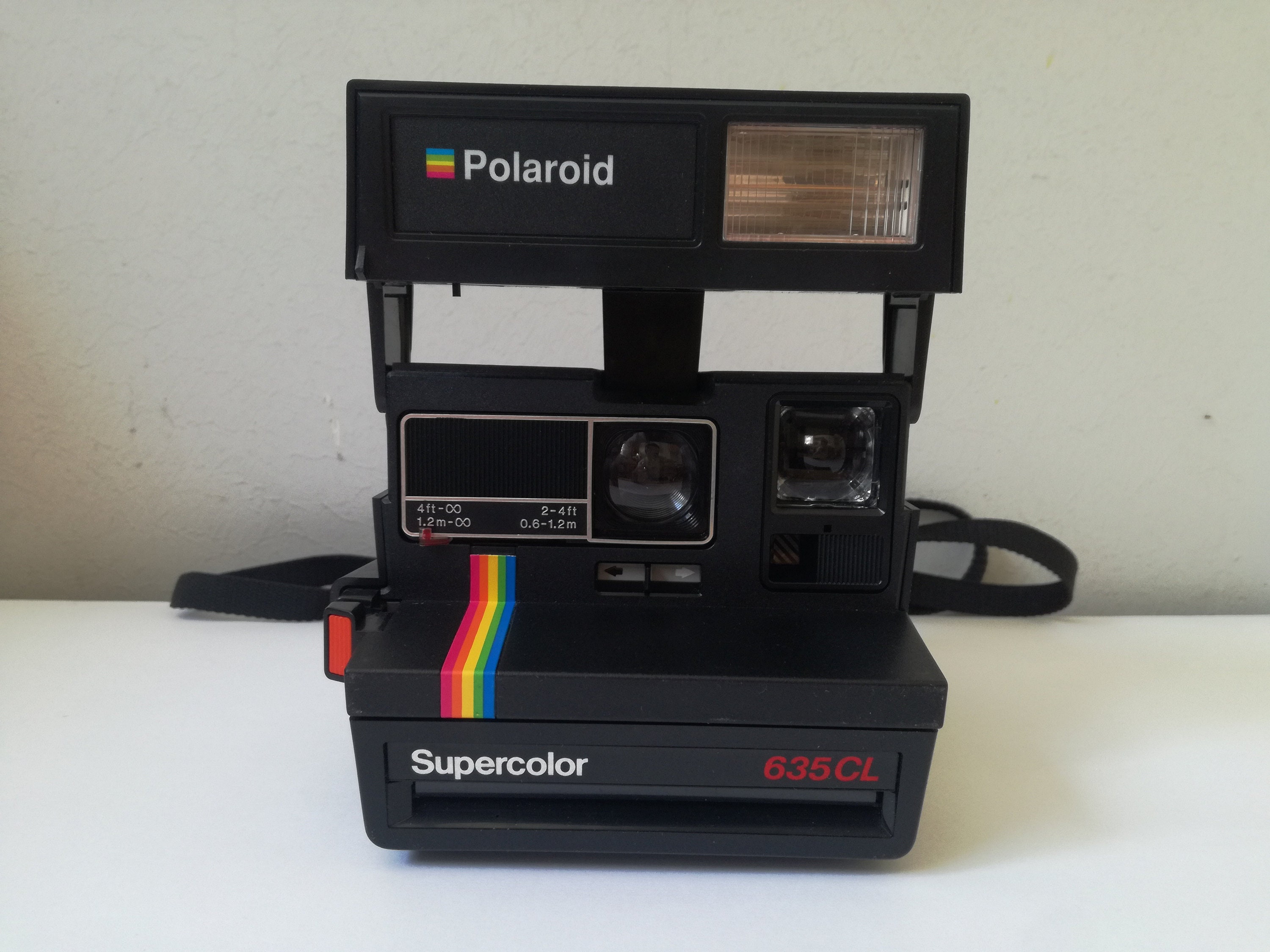 Polaroid 635 CL Supercolor Instant Camera / Vintage Polaroid 600 Camera / 1980s Instant Camera ...