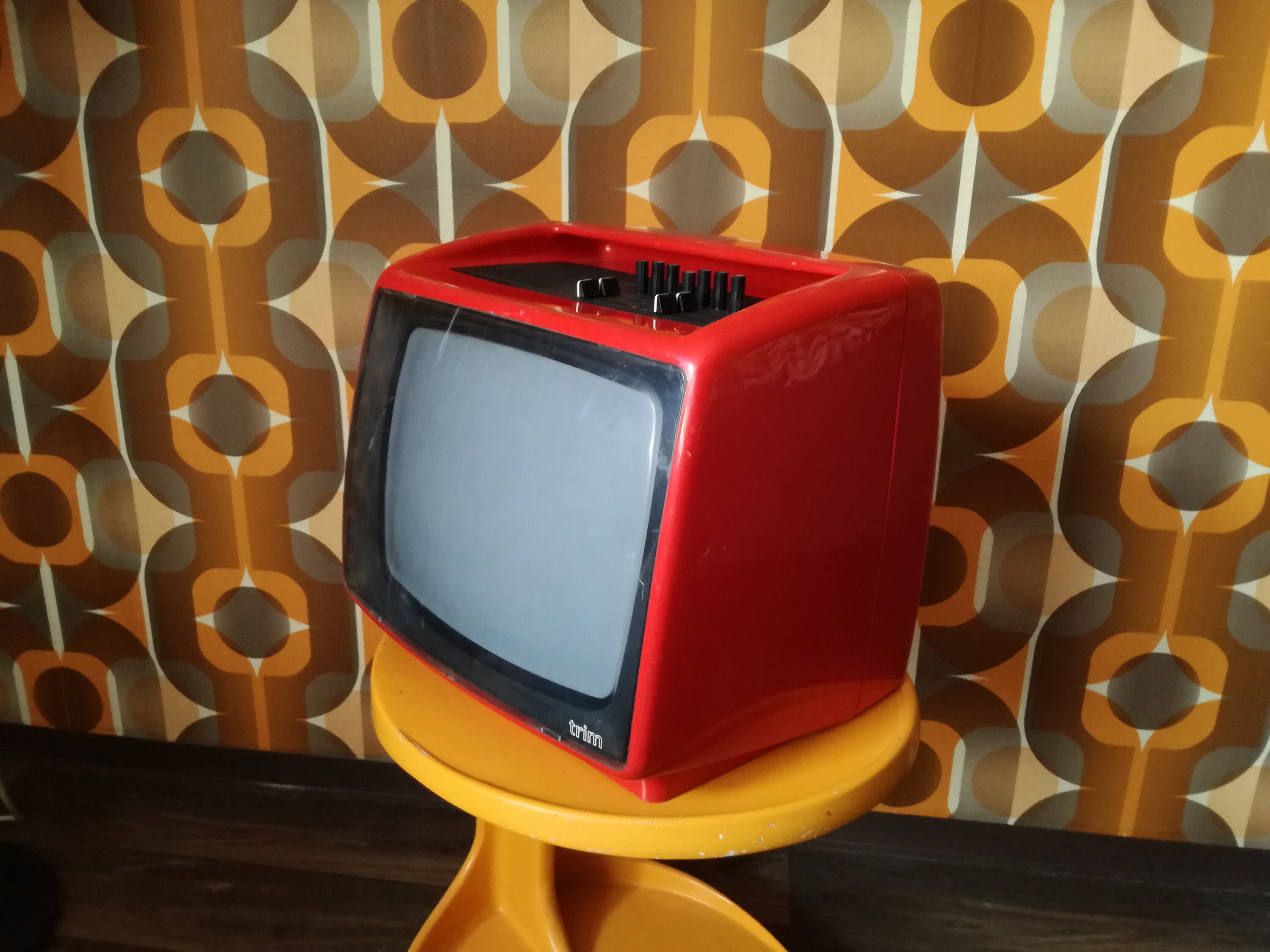 1970s Television Set