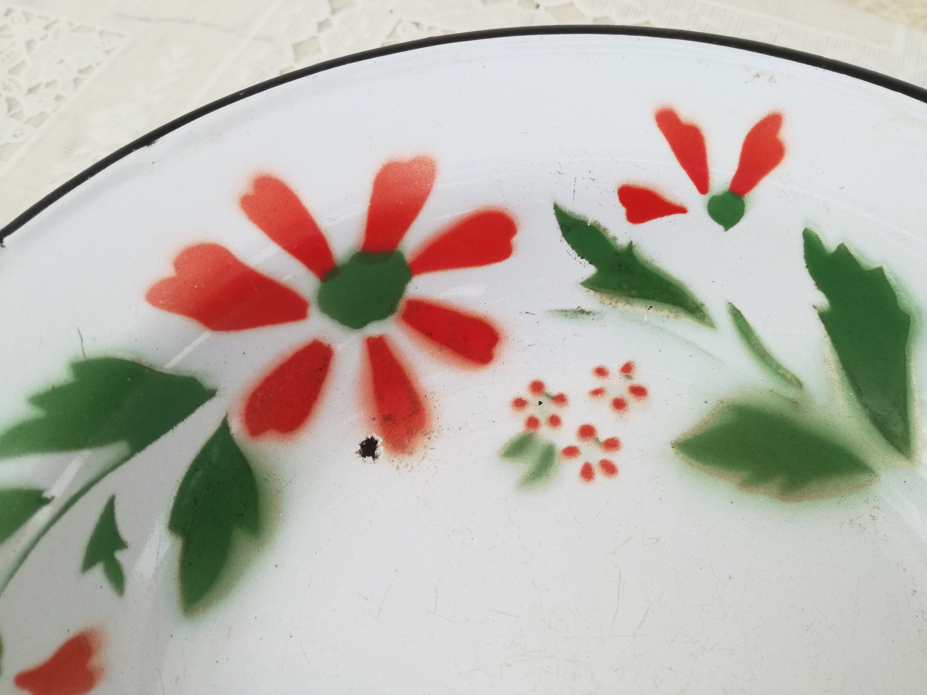 1960s Enameled Plate EMO Celje / Vintage Enamel Plate, Made in ...