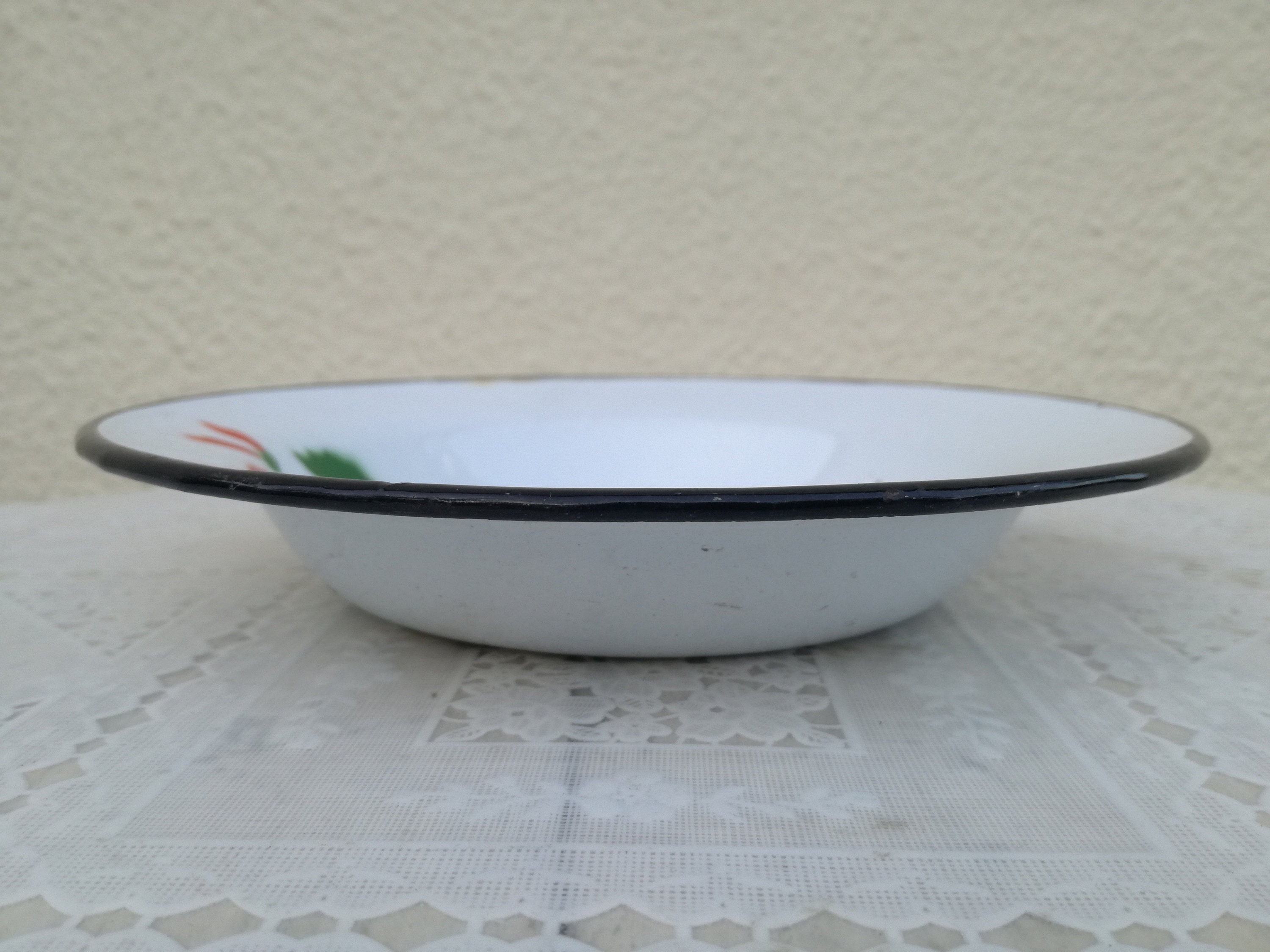 1960s Enameled Plate EMO Celje / Vintage Enamel Plate, Made in ...