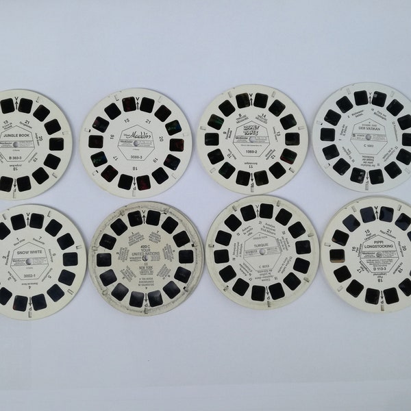 Viewmaster Reels - Etsy