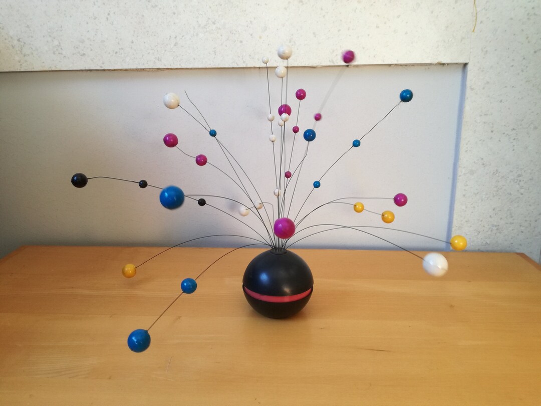 Vintage Atomic Age Decor 1960s Space Age Table Decor Mid Etsy