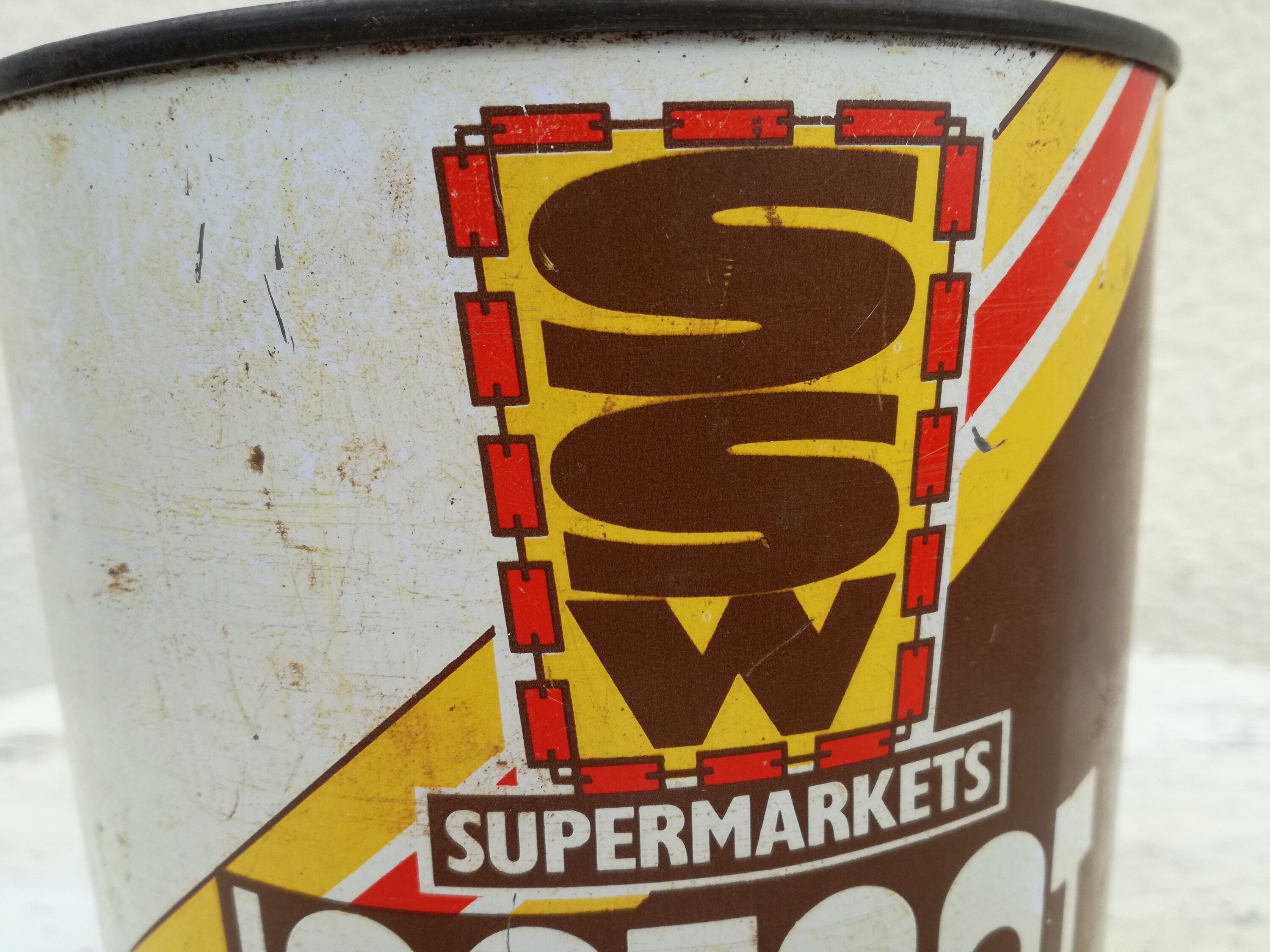Vintage SSW Supermarket Instant Coffee Tin / SSW Australia - Etsy