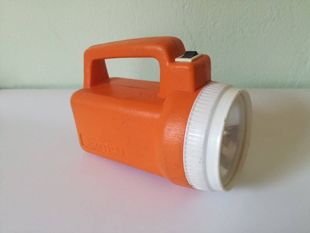 1970s Zmaj Iskra Yugoslavia Torch / 70s Hand Lamp / Vintage Plastic ...