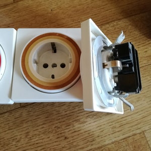 70s Light Switch and Electrical Socket, Made in Yugoslavia / 70s Mod ...