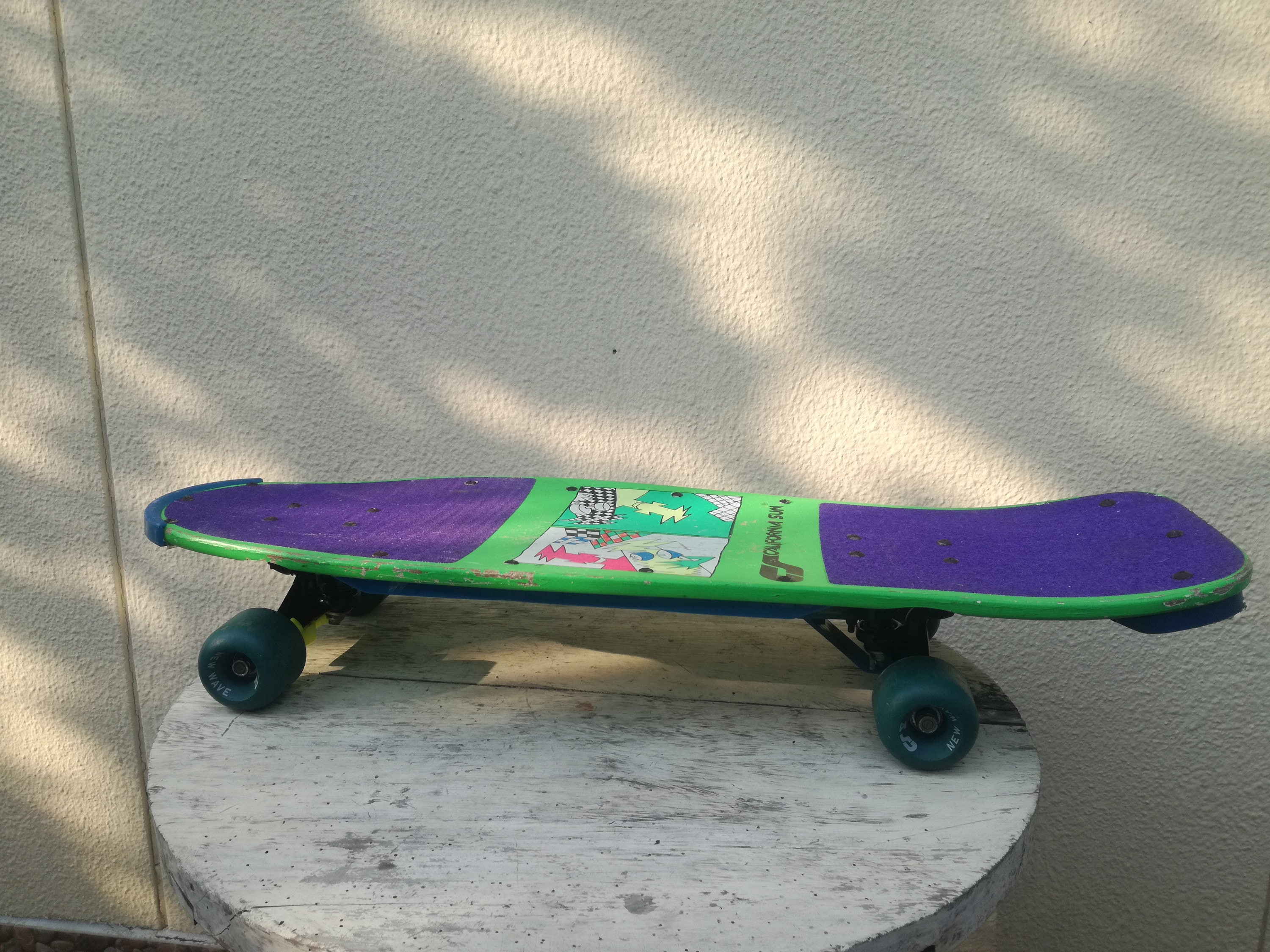 1990s California Sun Skateboard / Vintage 90s USA Skate / Retro ...