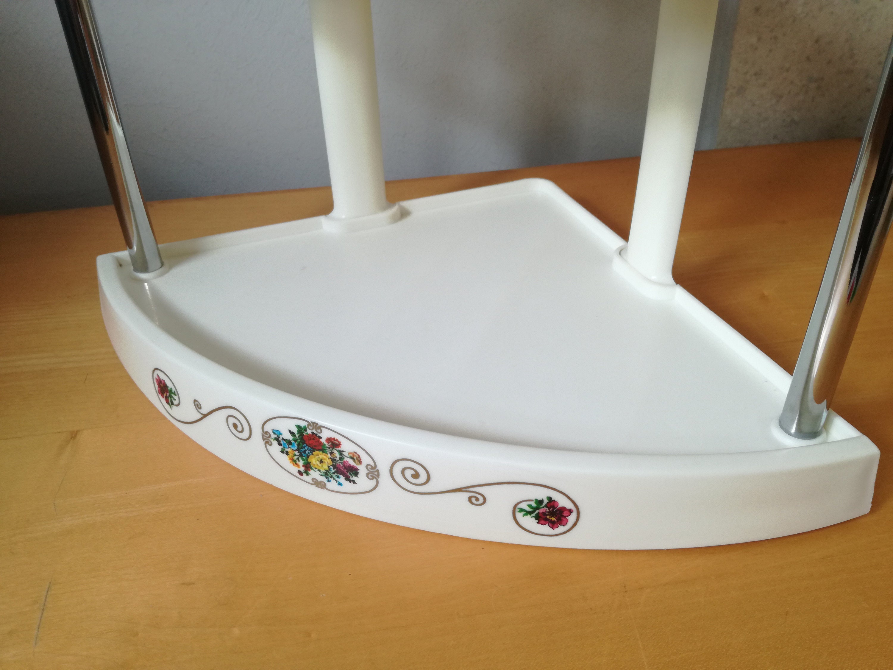 Vintage Corner Shelf Syla Made in France / Mid Century Modern - Etsy