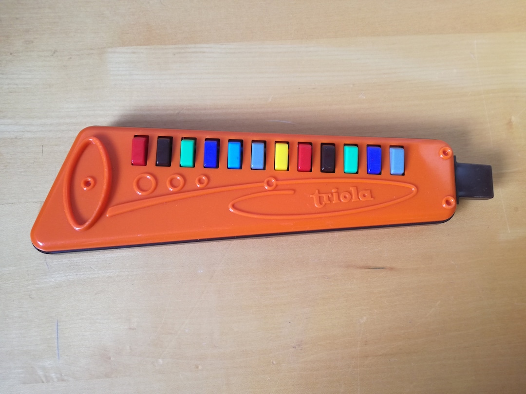 1970s Toy Flute Triola DDR / 70s Children Musical Instrument / Vintage ...