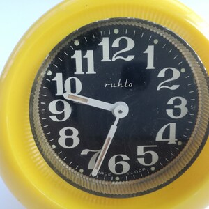 Vintage Space Age Clock Ruhla Made in GDR / 1970s Ruhla Alarm - Etsy