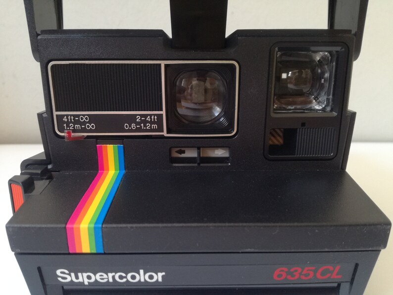 Polaroid 635 CL Supercolor Instant Camera / Vintage Polaroid 600 Camera ...