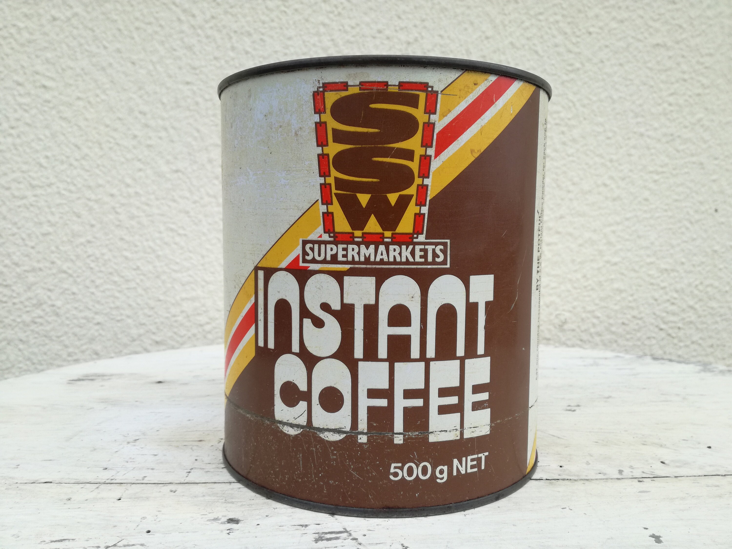 Vintage SSW Supermarket Instant Coffee Tin / SSW Australia - Etsy