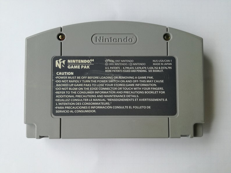 Nintendo 64 Games / N64 Game Pak Games Pokemon, Mario, Kirby - Etsy