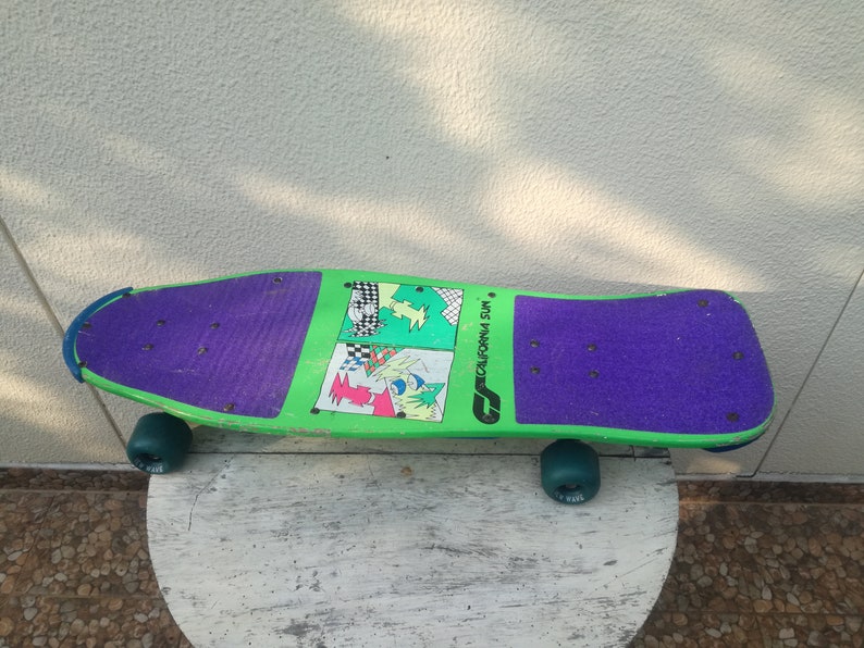 1990s California Sun Skateboard / Vintage 90s USA Skate / Retro ...