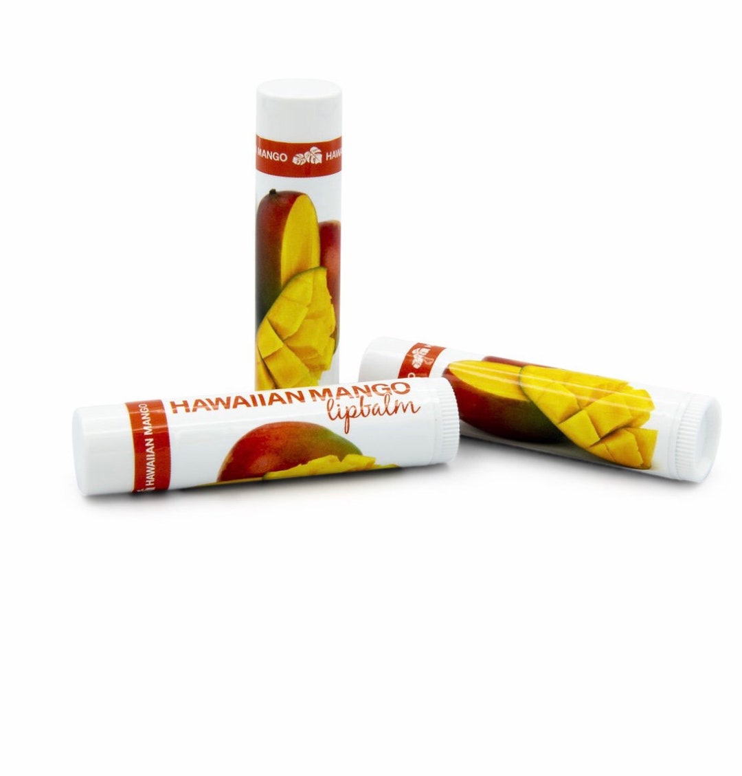 Hawaiian Natural Lip Balm, Shave Ice, Kukui, Hawaiian Mango, Hawaiian ...