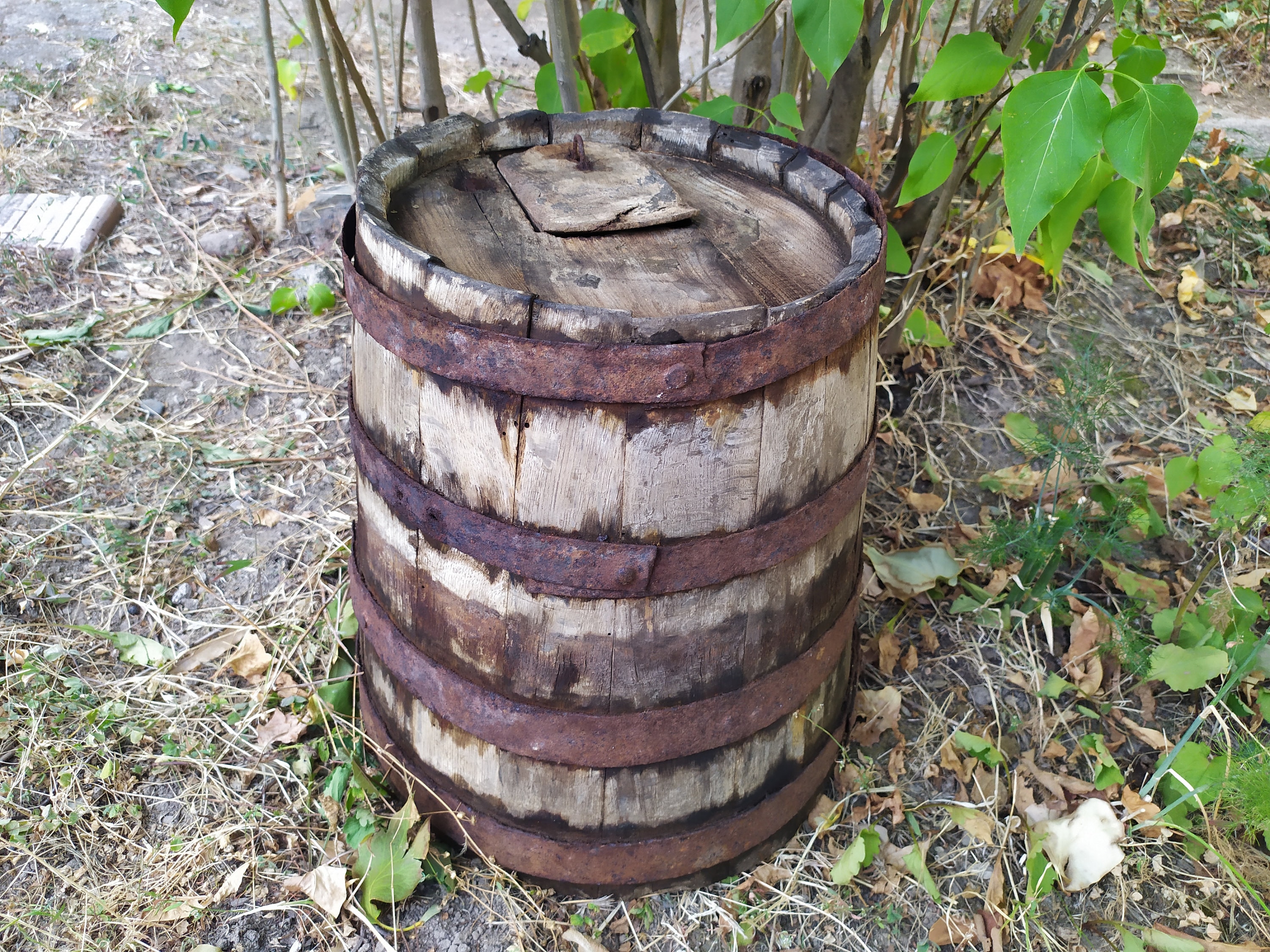 Antique Wooden Barrel 30s Vintage Wooden Utensils Oak Wine - Etsy