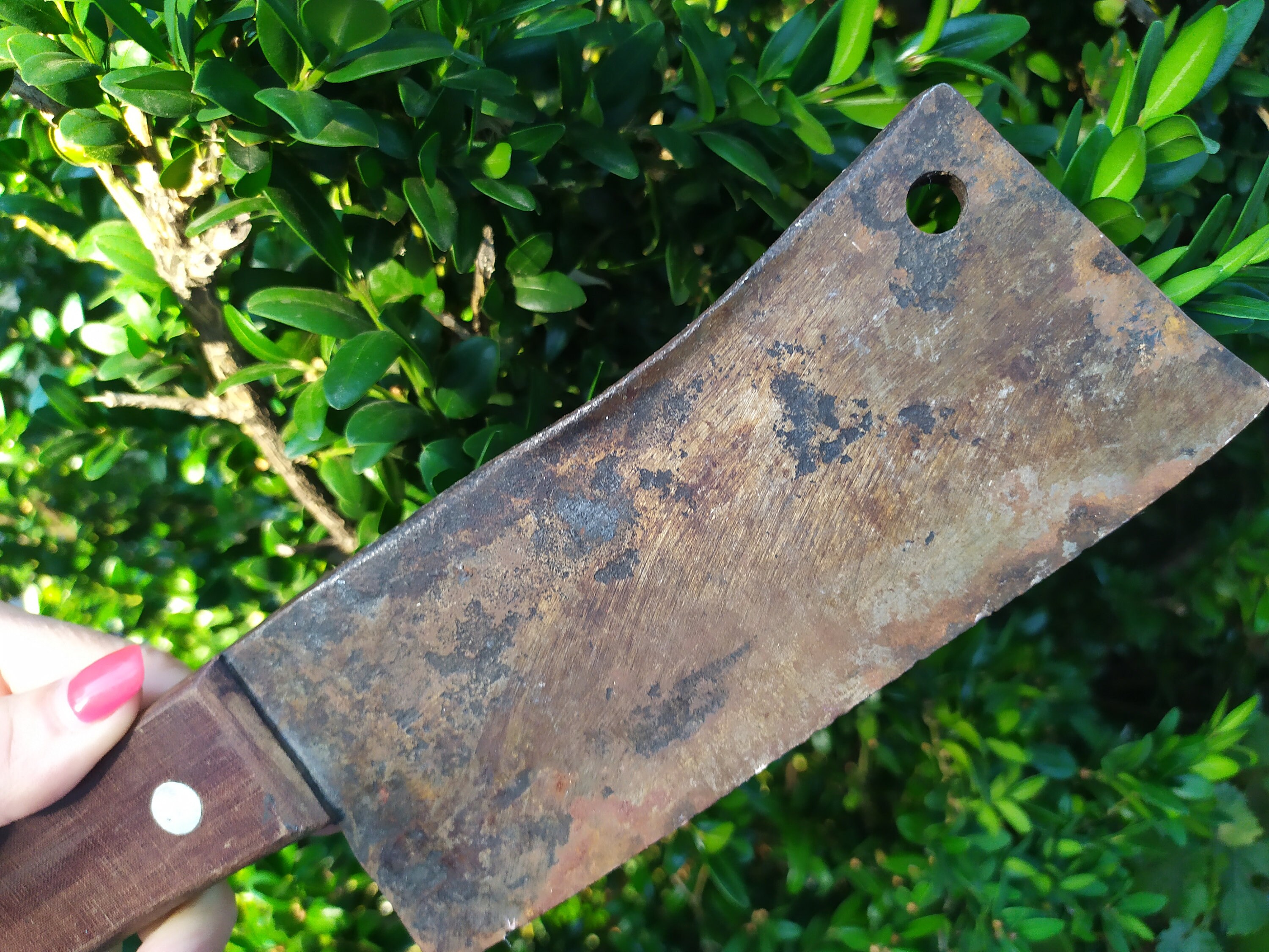 Cutlery & Knives 1960 Meat Cutter Cleaver Old-fashioned Hand Steak ...
