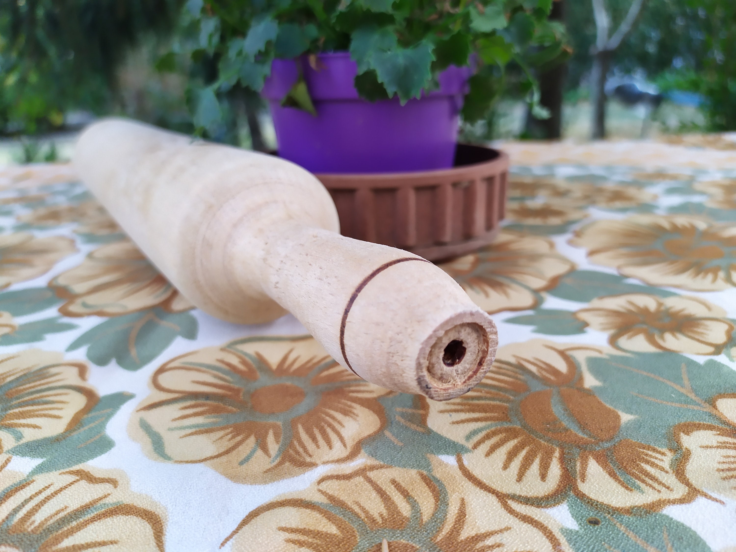 Vintage Handmade Wooden Rolling Pin Rustic Rolling Pin - Etsy