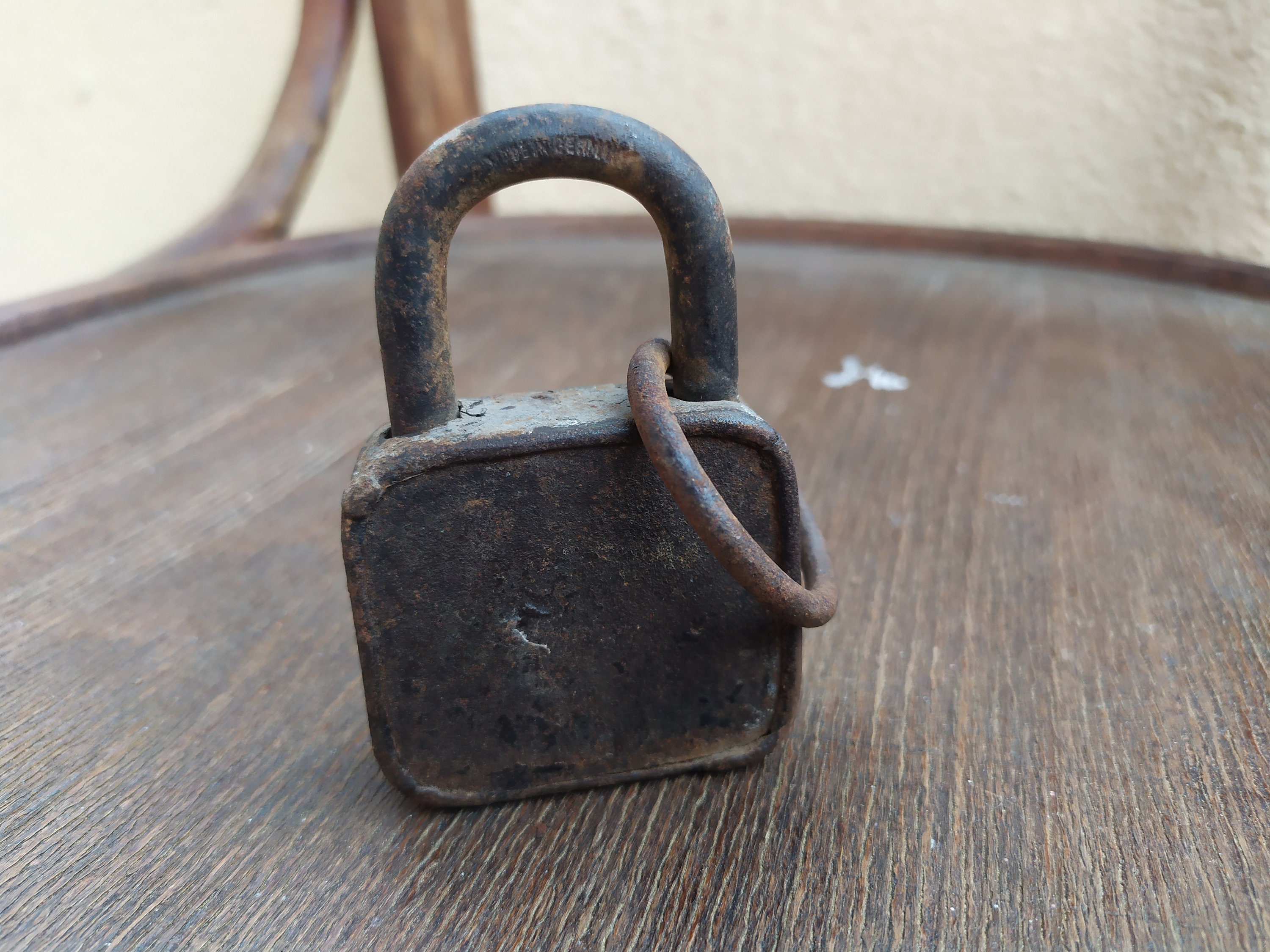 Old Rusty German Padlock, Vintage Padlock, Farm Decor, Country House - Etsy