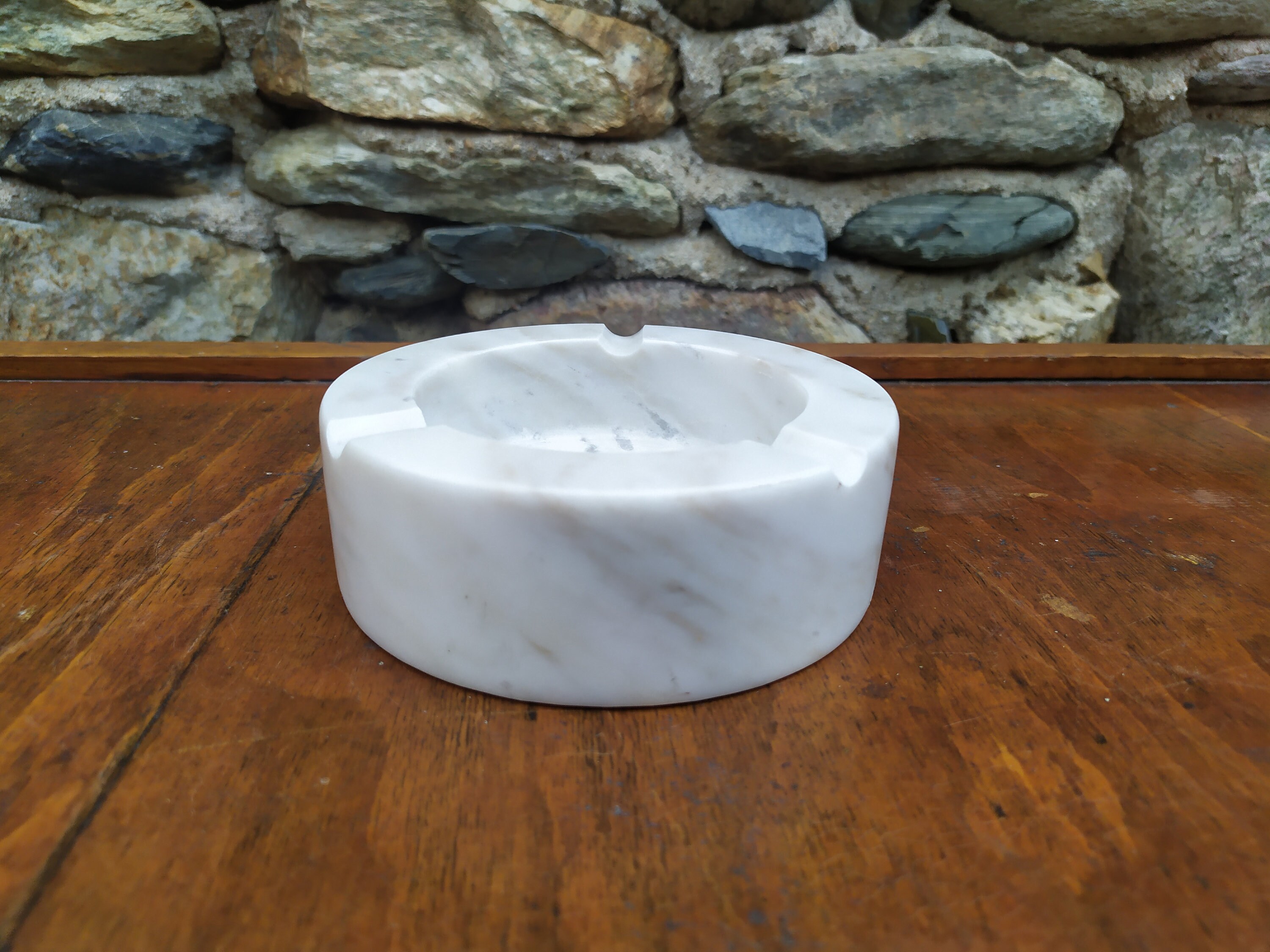 Marble Ashtray, White Marble Ashtray, Vintage Ashtray,large Ashtray ...
