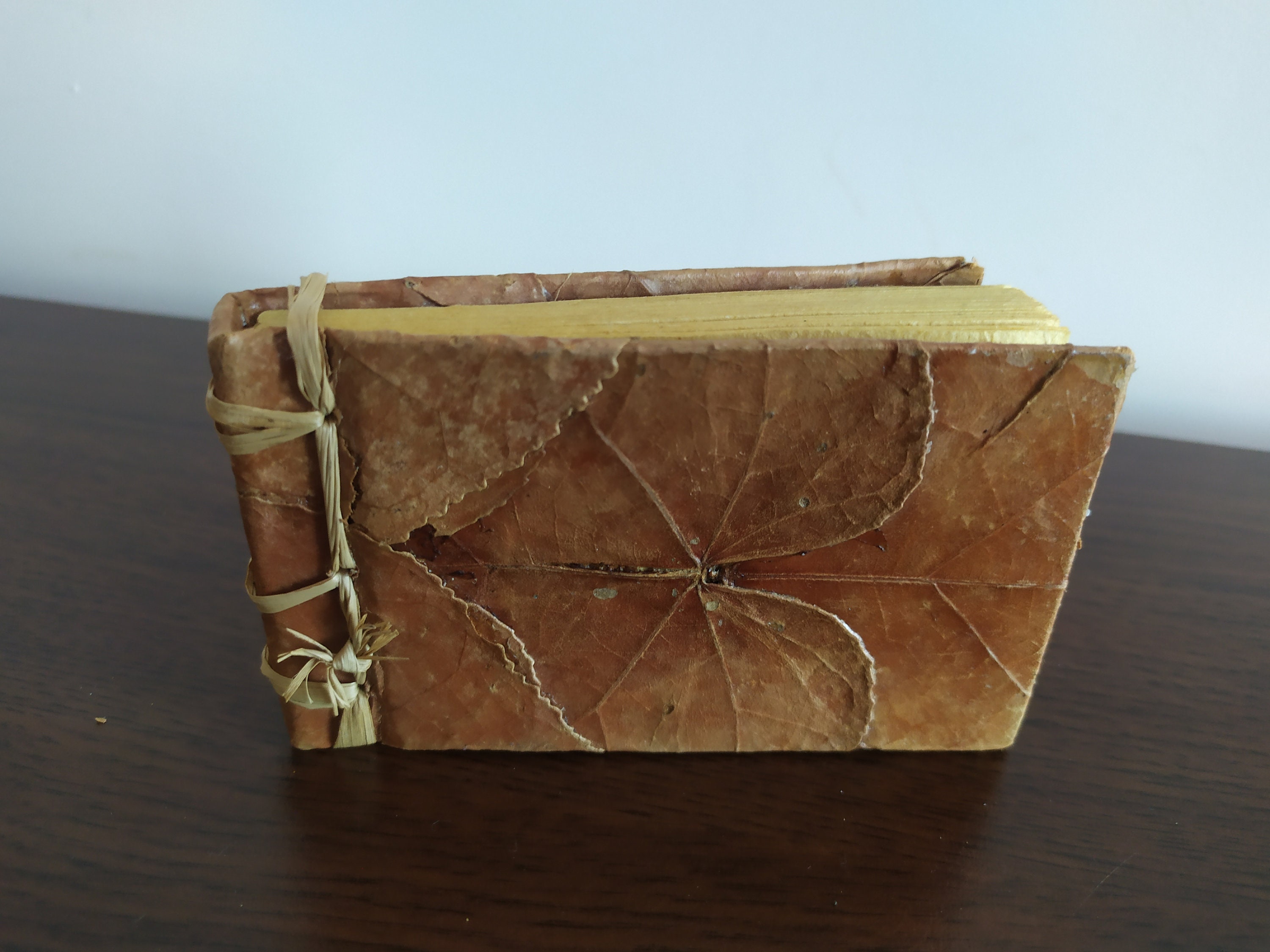 Vintage Leather Notebook, Antique Notebook, Authentic Writing Notebook ...