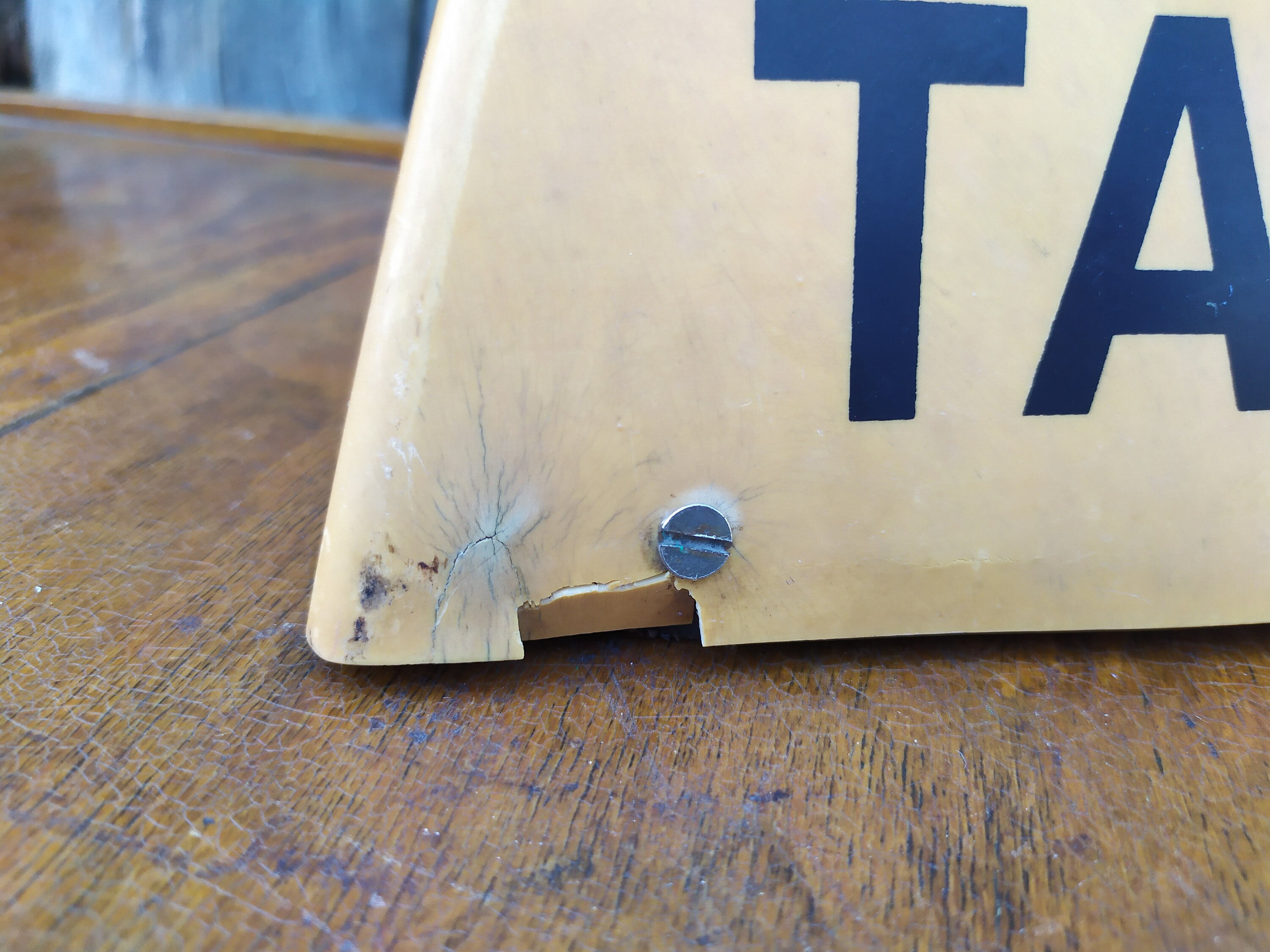 Retro Taxi Cabin Sign / Automatic Taxi Sign / Magnetic Taxi Sign / Old ...