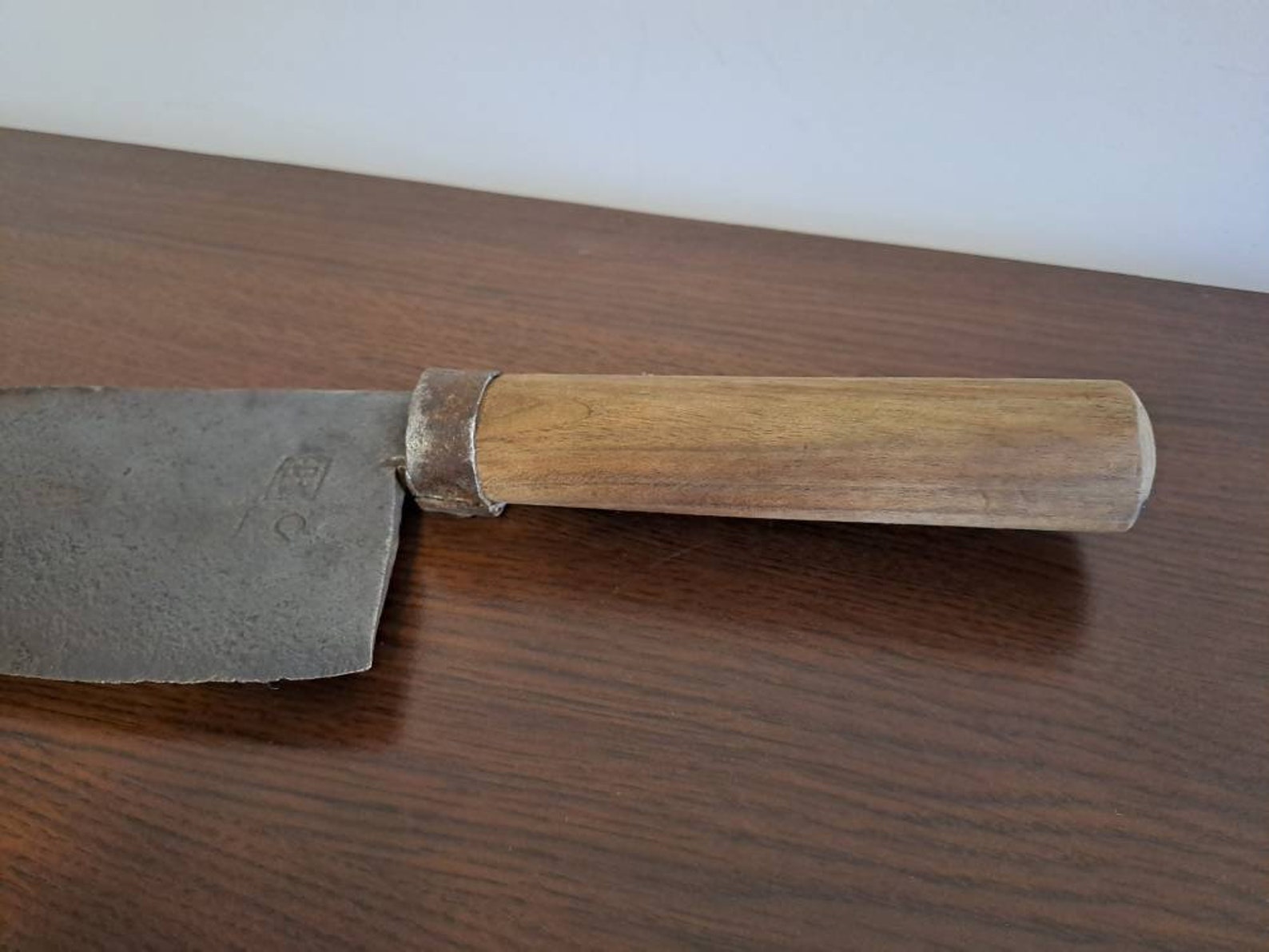 Vintage Cleaver, Old Cleaver, Rusty Cleaver, Vintage Meat Cutting Knife ...