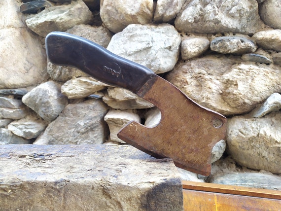 Cutlery & Knives 1960 Meat Cutter Cleaver Old-fashioned Hand Steak ...