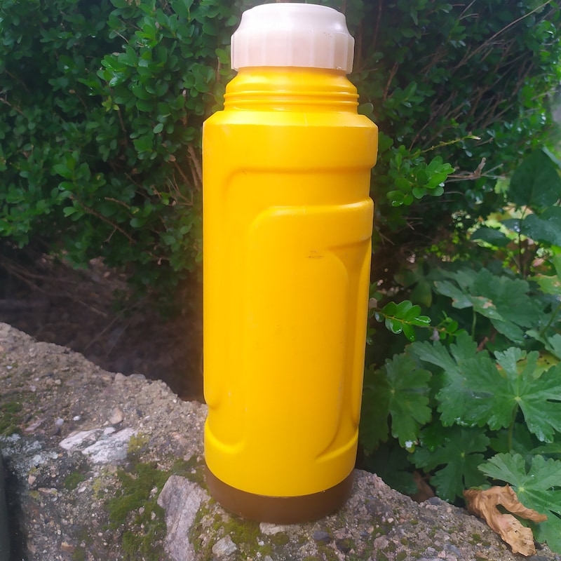 Yellow Thermos - Etsy