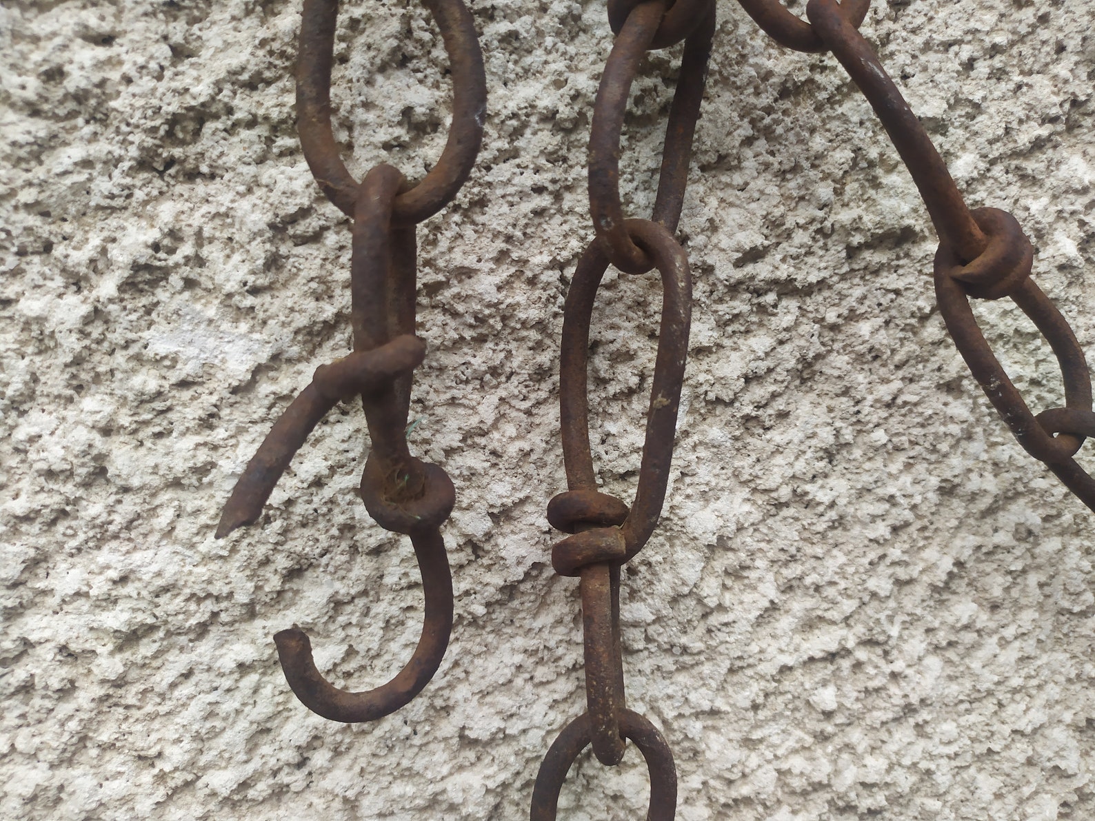 Vintage Chain Old Rusty Chain Rural Animal Chain Rustic and - Etsy UK
