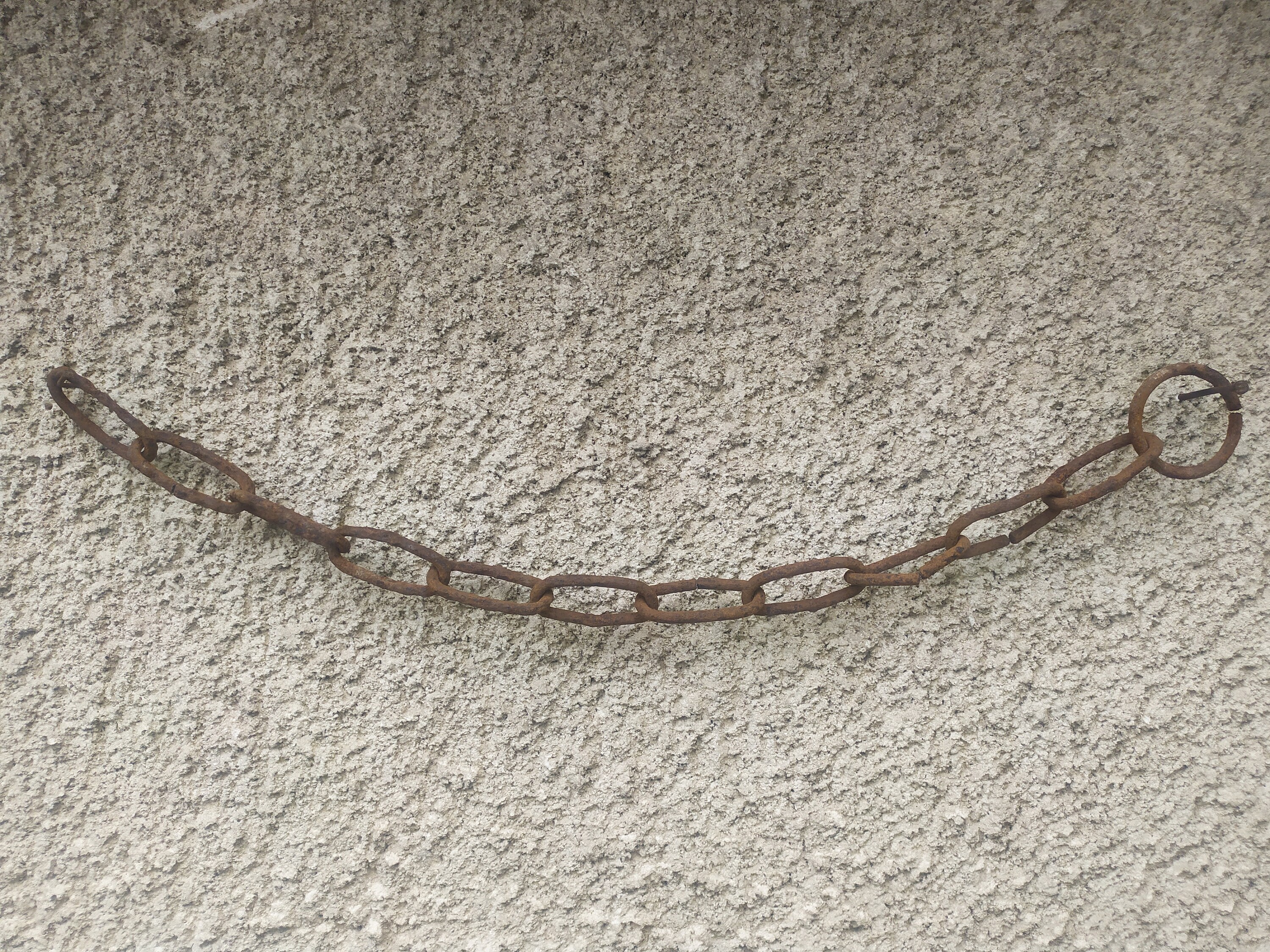 Short Rusty Old Chain,old Chain, Chain, Vintage Chain, Rustic and Farm ...