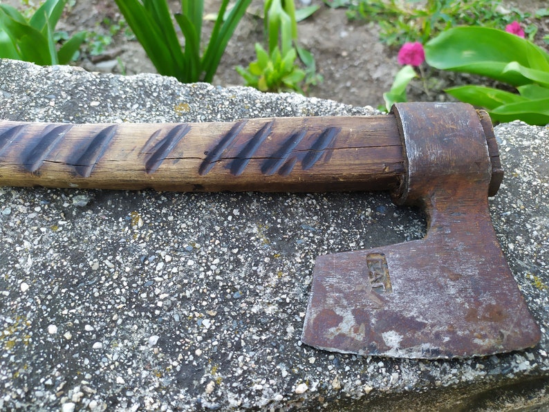 Antique Ax Primitive Battle Ax Tribal Ax Rusty Ax Long - Etsy