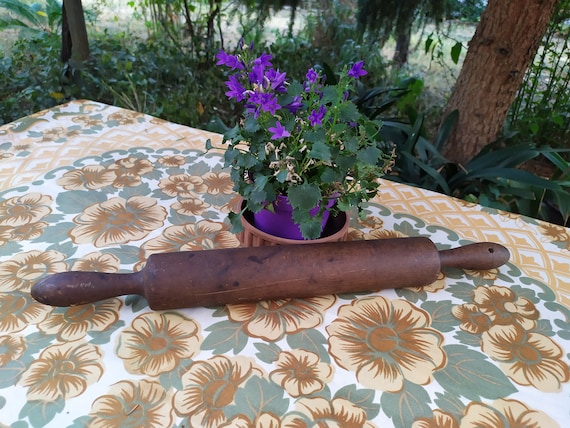 Vintage Handmade Wooden Rolling Pin Rustic Rolling Pin | Etsy