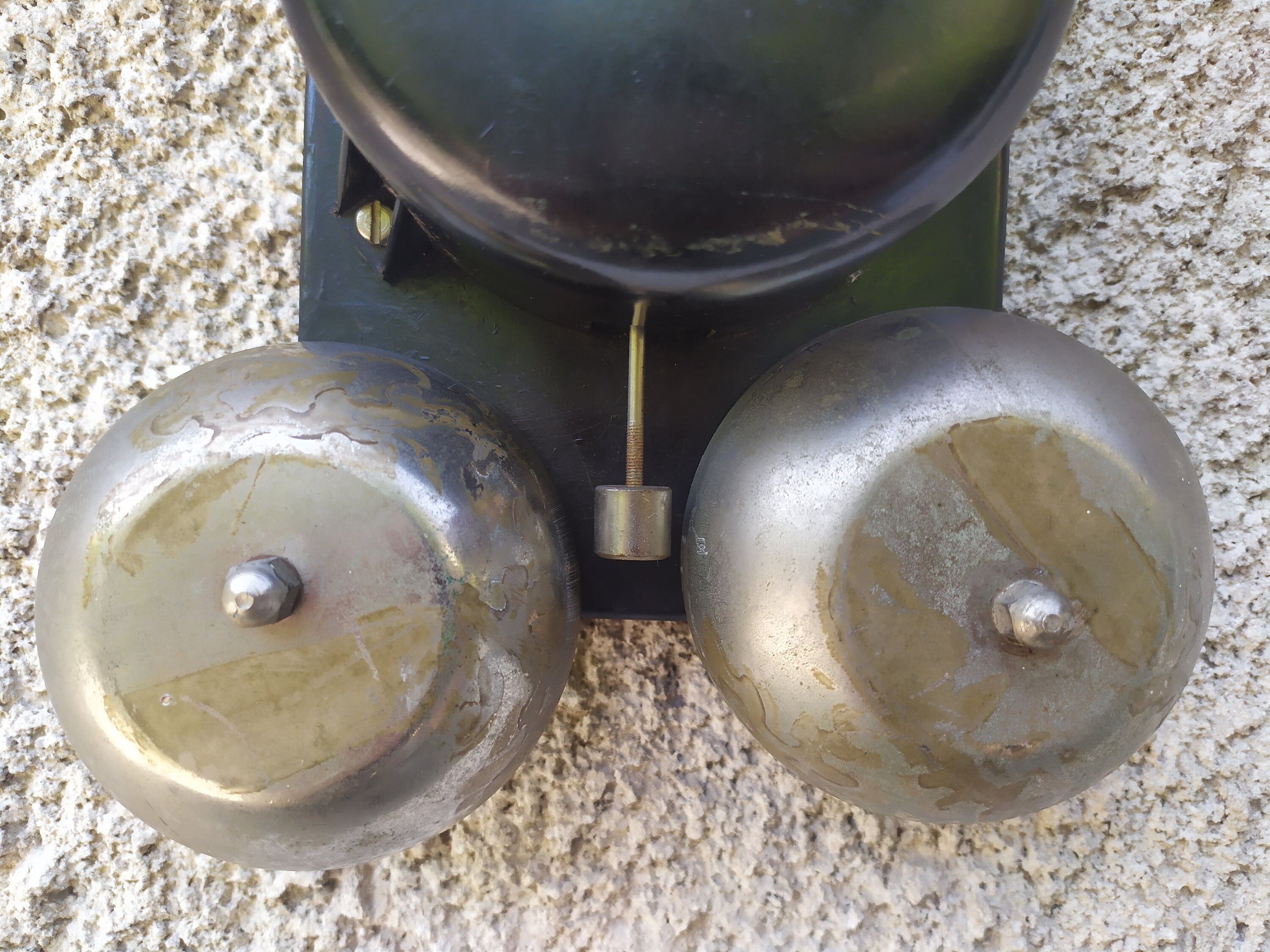 Vintage Alarm Bell 70s Bakelite and Bronze, Retro Bell - Etsy