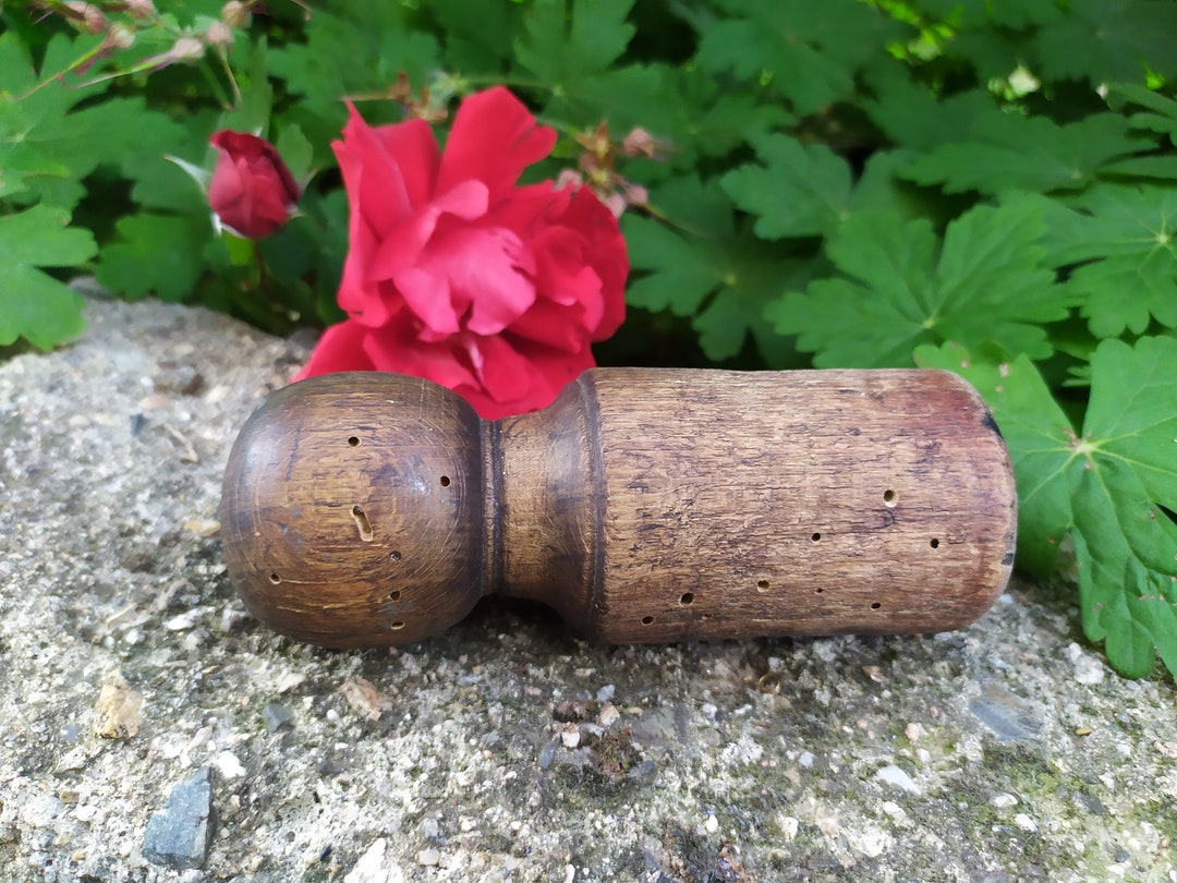 ANCIENT PRIMITIVE Wood TOOL. Vintage Kitchen Hammer, Old Wood Tool ...