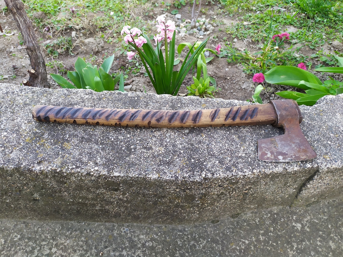 Antique Ax Primitive Battle Ax Tribal Ax Rusty Ax Long - Etsy