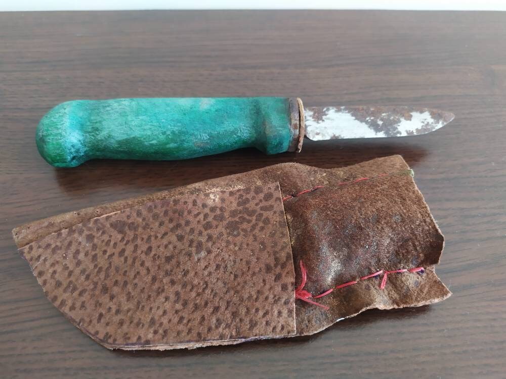 Primitive Knife Vintage Knife Antique Knife Handmade - Etsy