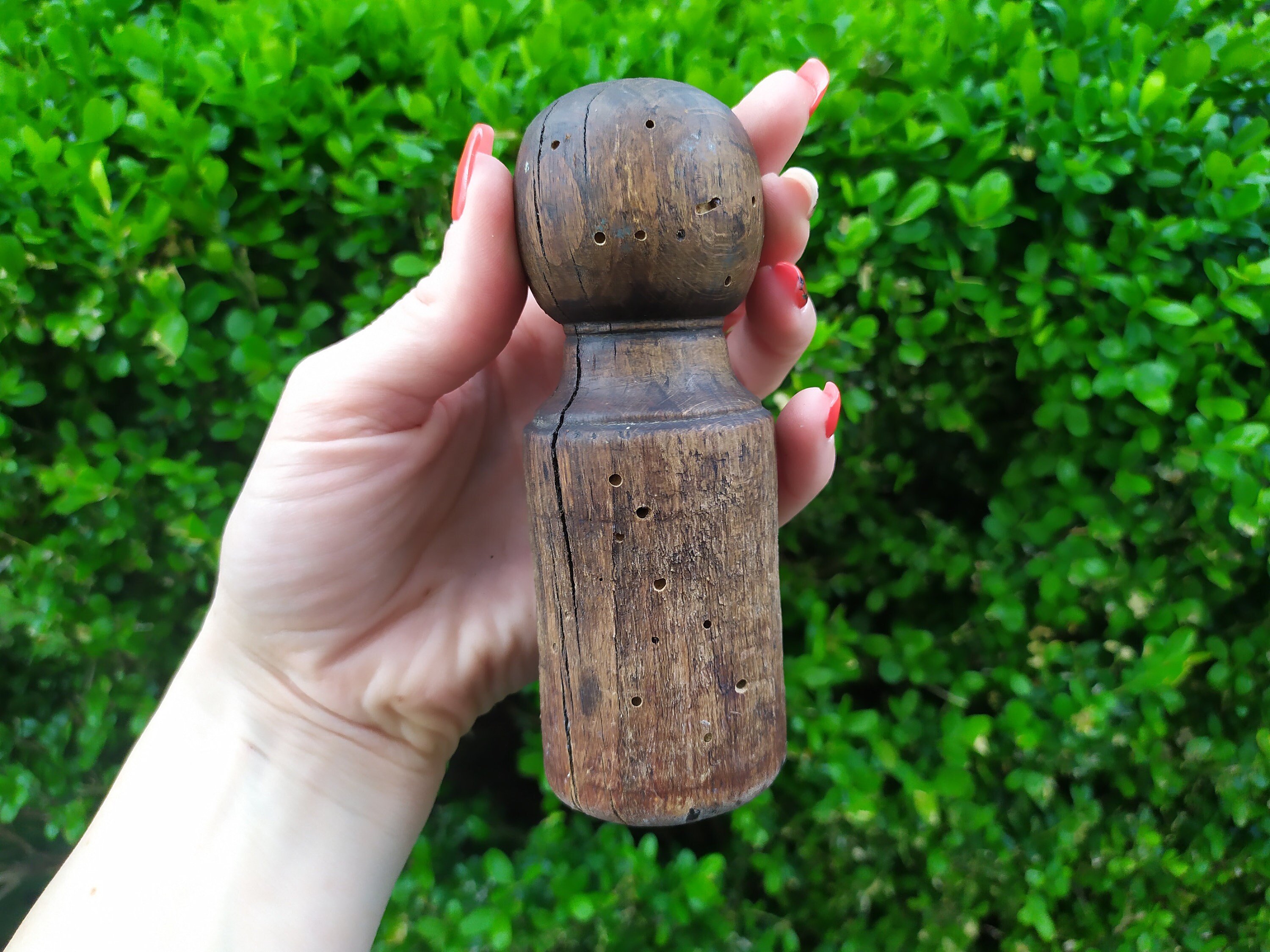 ANCIENT PRIMITIVE Wood TOOL. Vintage Kitchen Hammer Old Wood - Etsy