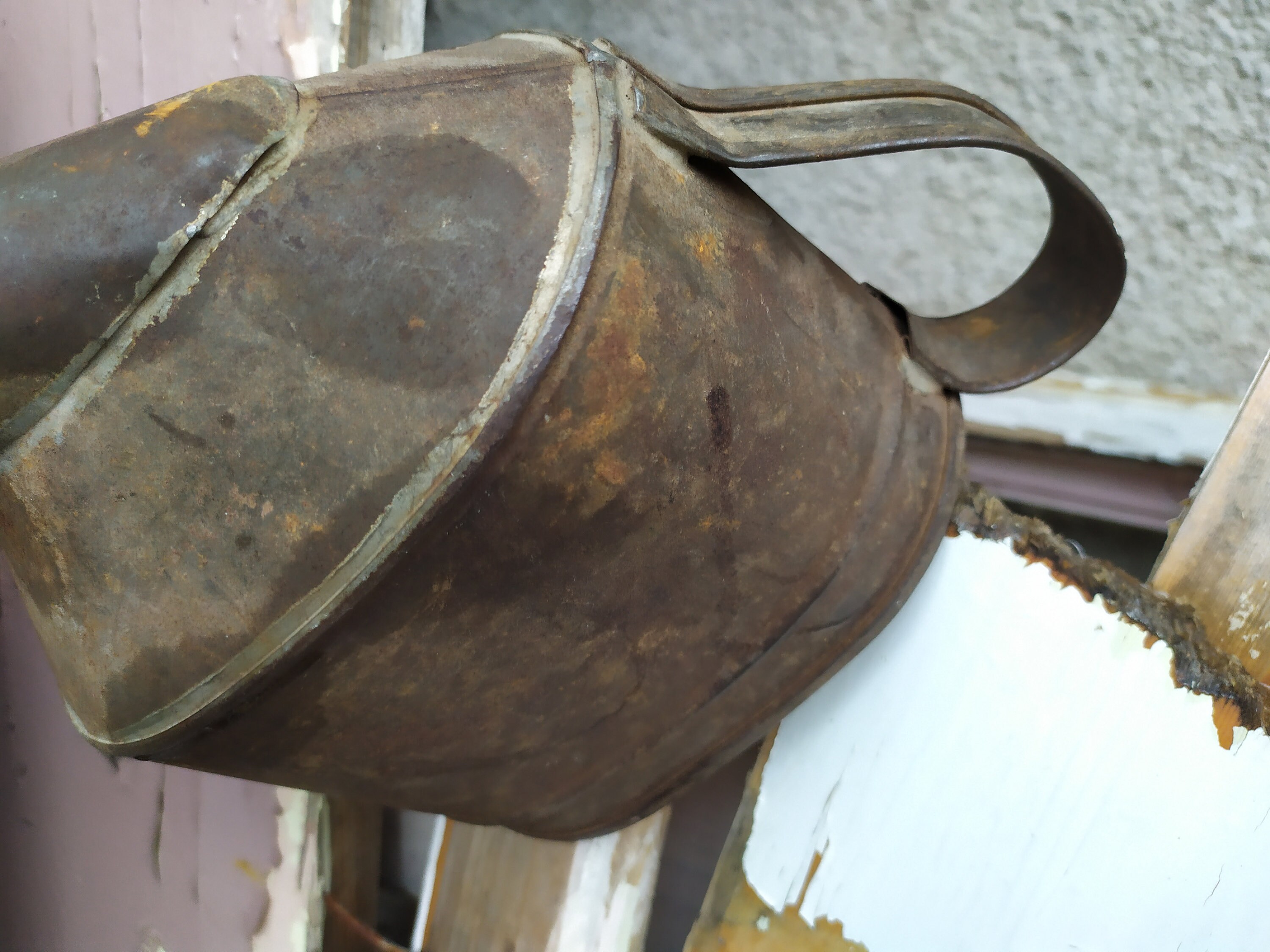 Vintage Funnel, Rusty Funnel, Large Rural Funnel, Garden Decor ...