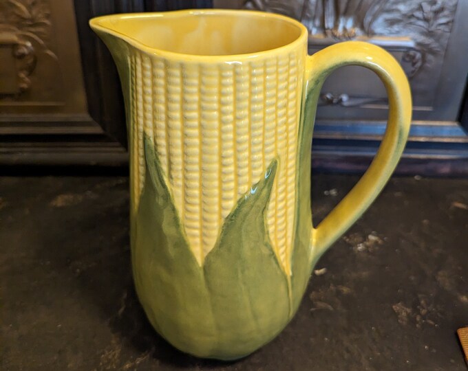 Vintage, Shawnee Pottery, USA, Glazed, Corn Pitcher, #71 Summer Pitcher ...
