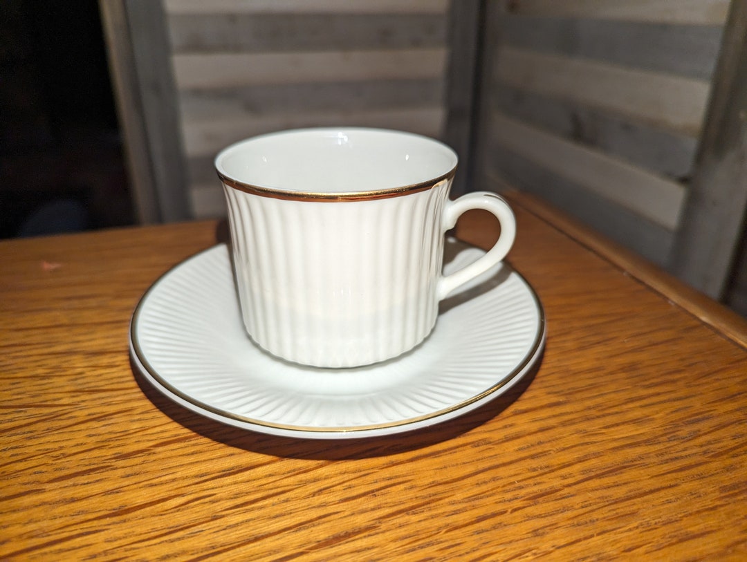 Vintage, Himark, Japan, Bone China, Demitasse, Latte, Cup and Saucer ... Vintage, Himark, Japan, Bone China, Demitasse, Latte, Cup and Saucer ...