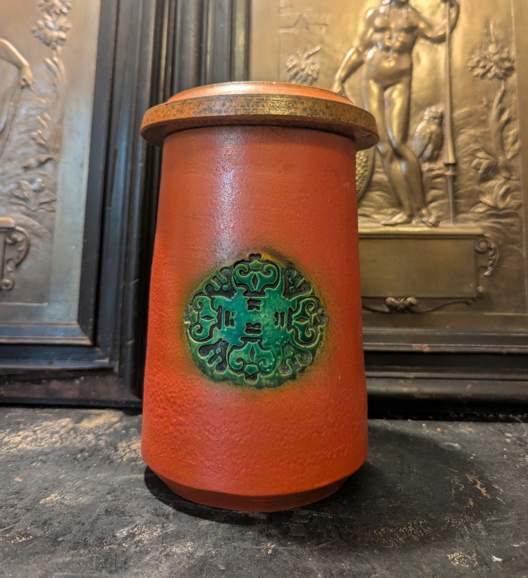 Vintage, Bitossi, Red Clay, Italian, Pottery, Matte Finish, Covered ...
