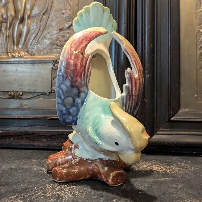 Ceramic Parrot - Etsy